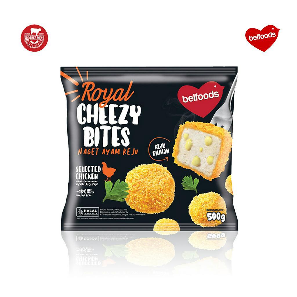 Jual Belfoods Royal Cheezy Bites 500gr, Nugget Ayam Keju Halal | Shopee ...