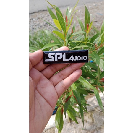 Jual Logo/Emblem Miniatur sound SPL AUDIO Timbul 3D | Shopee Indonesia