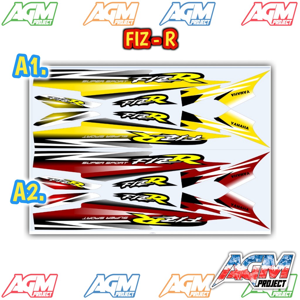 Jual Striping FIZ-R - AGM Project. | Shopee Indonesia
