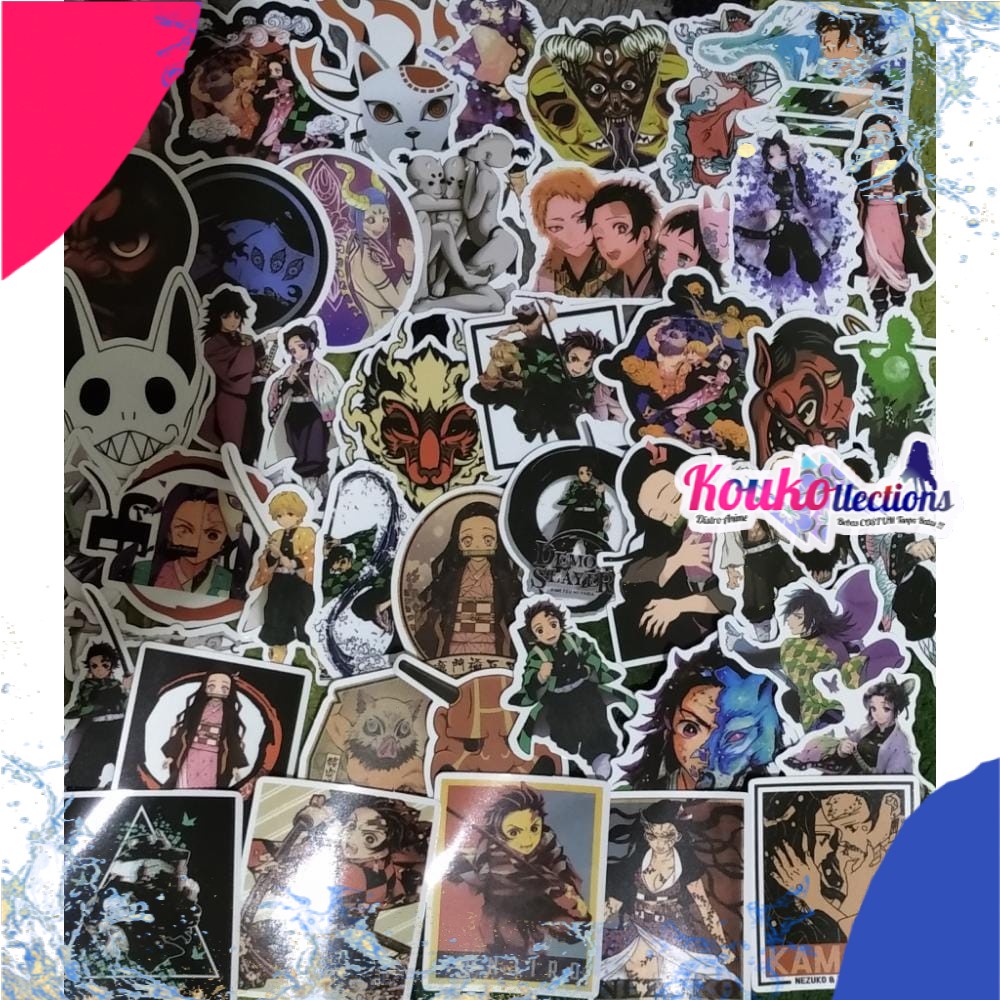 Jual HARGA ISI 30 Stiker Anime Kimetsu No Yaiba nezuko da tanjiro ...