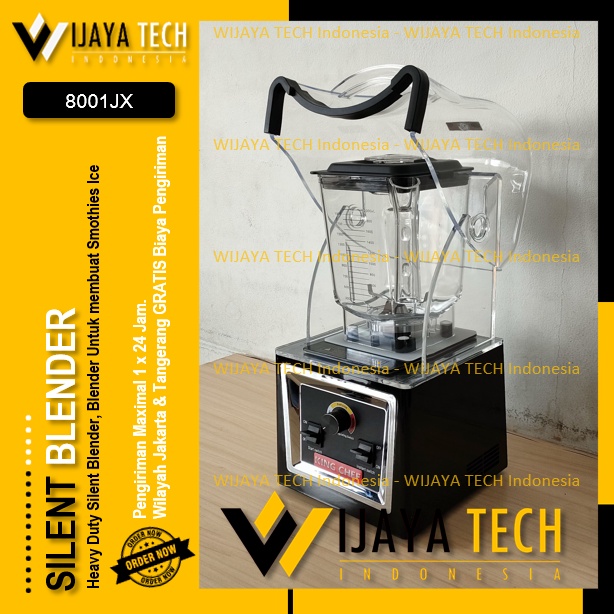 Jual Silent Blender LY-8001JX Blender Es Smooties LY - 8001JX Heavy Duty Ice Blender Soundproof ...