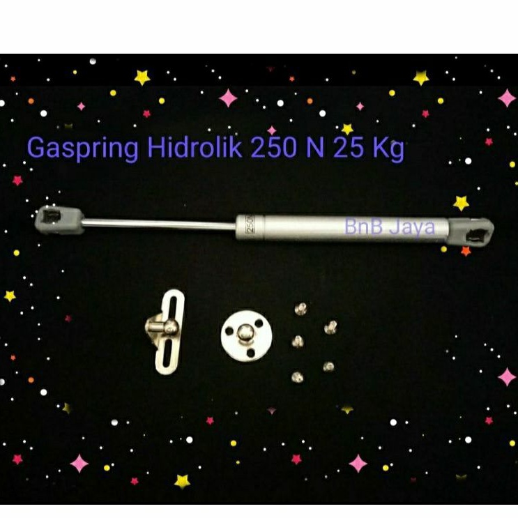 Jual Gaspring Jok Motor Hidrolik 250 N 25 Kg Gas Spring u/Kap Mesin ...