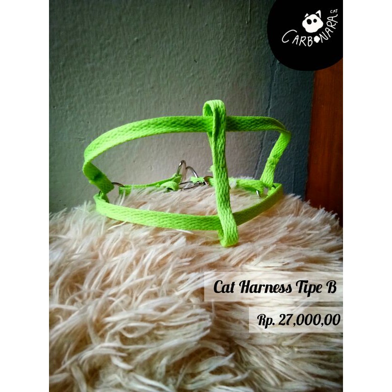 Jual Cat Harness Tipe B, Carbonara Cat | Harness Kucing Tipe B | Shopee ...