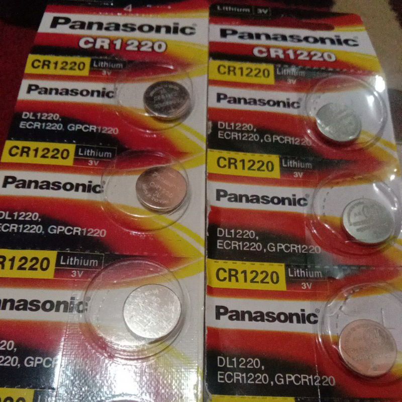 Jual baterai cr1220 untuk remote motor Vario Scoopy th 2015 jam tangan ...