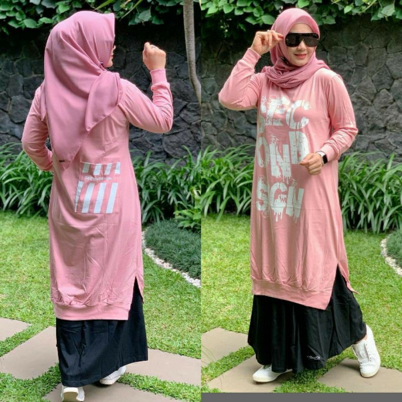 Jual Marva Long Tunik SS by JEVVANI | Shopee Indonesia