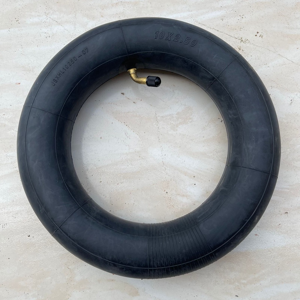 Jual Ban Dalam 10 x 2.50 Pentil Bengkok Ban Scooter Listrik ban dalam skuter | Shopee Indonesia