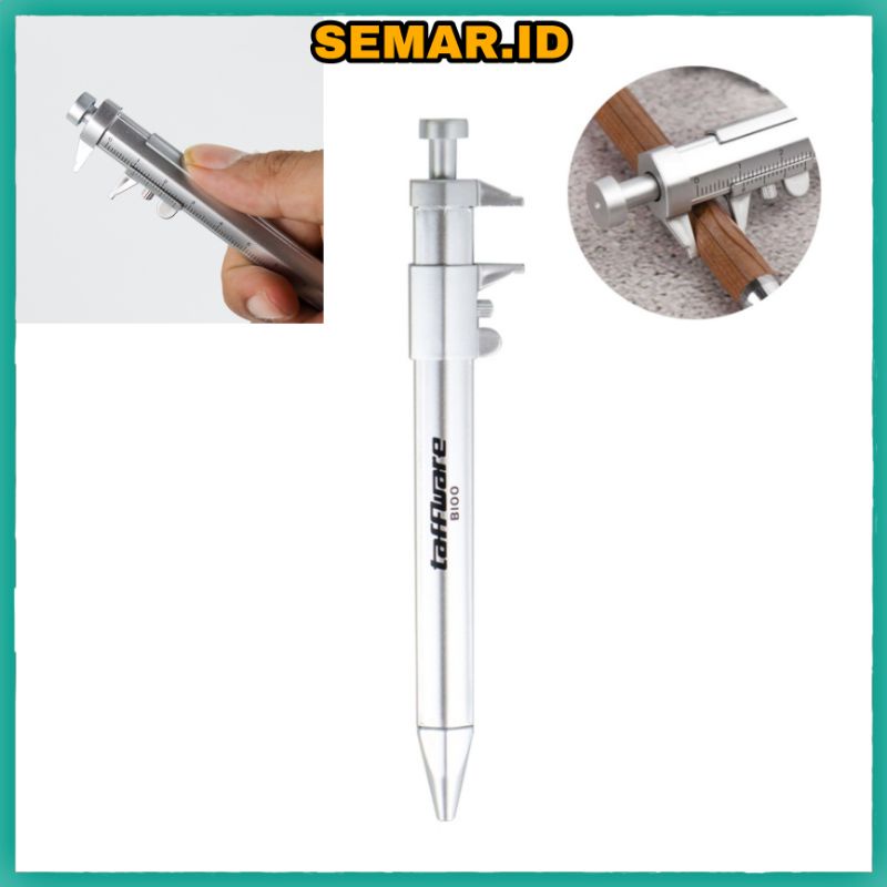 Jual Pena Pulpen Multifungsi Ballpoint Pen Caliber Measuring Tool Scale ...