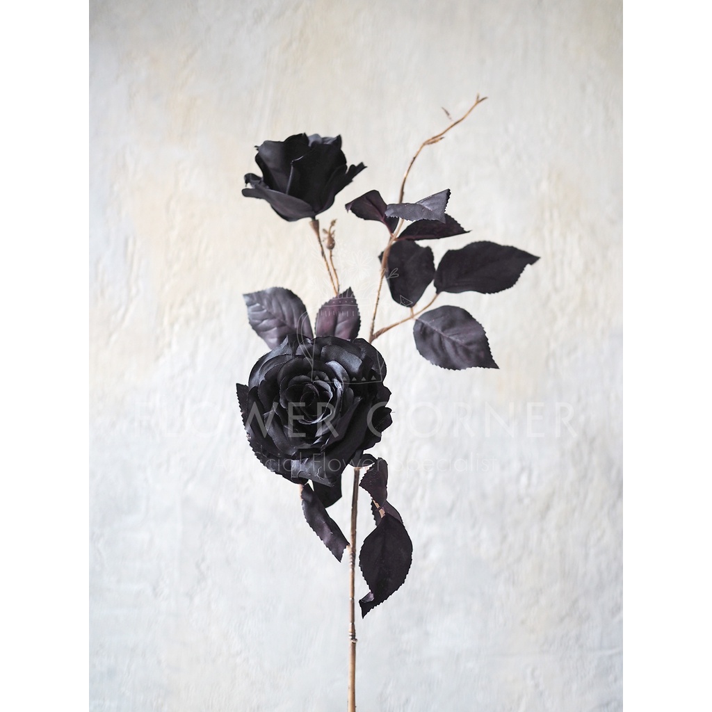 Jual Bunga Artificial Mawar Rose Rustic Tangkai Panjang (B22103 ...