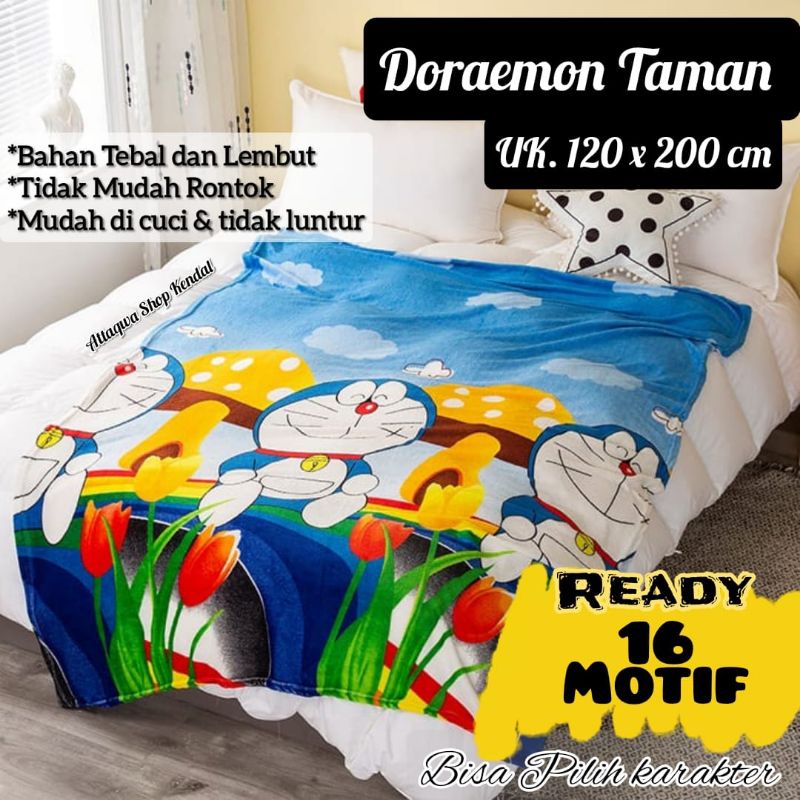Jual Selimut Bulu Motif Selimut Karakter Anak Lembut Tebal Murah dan ...