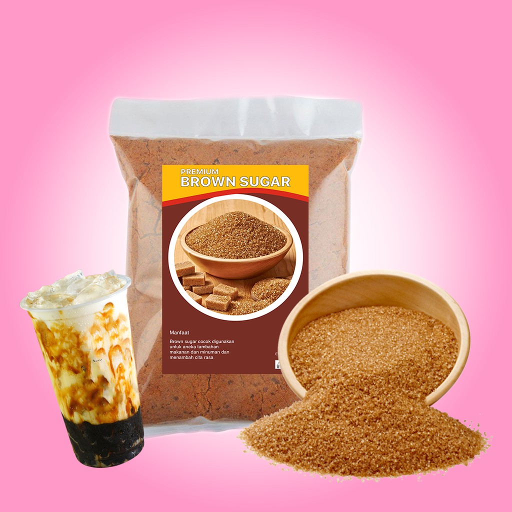 Jual BROWN SUGAR BUBUK / GULA AREN ASLI 250G / BROWN SUGAR BOBA / GULA ...