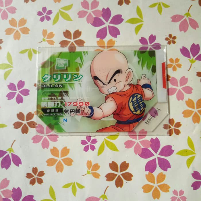 Jual dragon ball super scouter battle klilyn / krillin vol 1 dbs01-041 ...