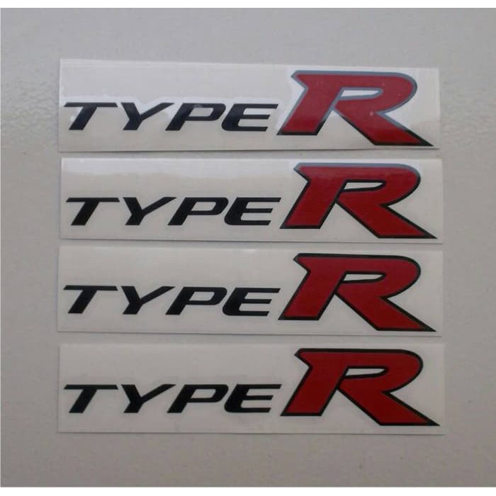 Jual Stiker Mobil Honda Civic Type R - Car Decal Sticker | Shopee Indonesia