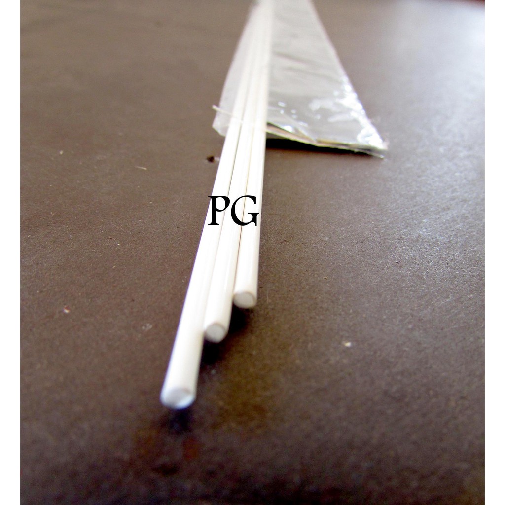 Jual Pipa PVC Bulat Padat 2mm Bahan Maket Diorama Stick Stik 2 mm Per ...