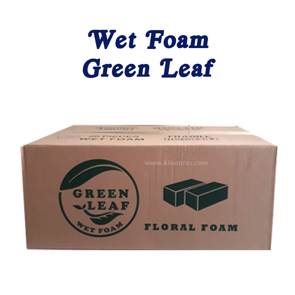 Jual Busa Bunga Oasis Basah Foam Bunga Foam Basah Merk GreenLeaf Wet ...