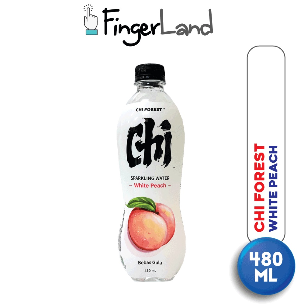 Jual CHI FOREST Sparkling Water White Peach 480 ml Air Bersoda Persik | Shopee Indonesia
