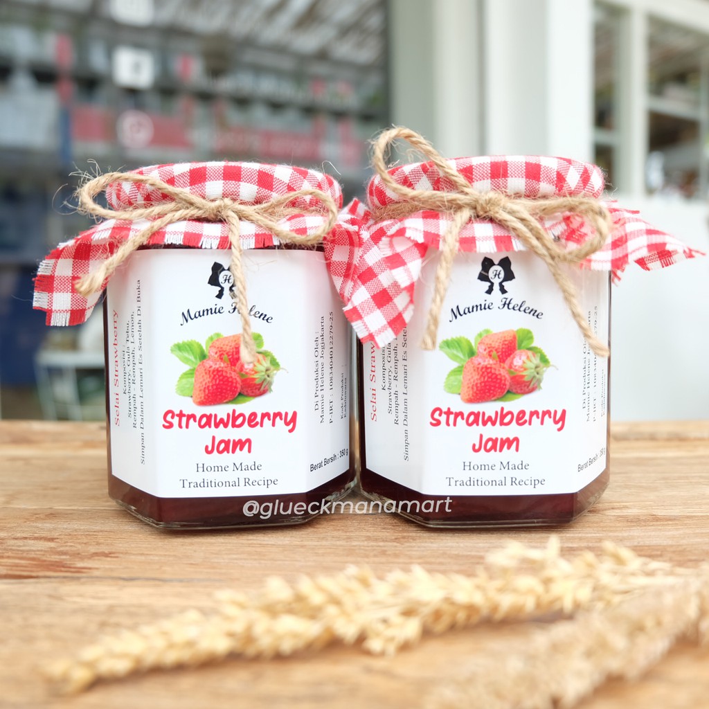 Jual Mamie Helene Strawberry Jam / Selai / Spread 340 gr | Shopee Indonesia