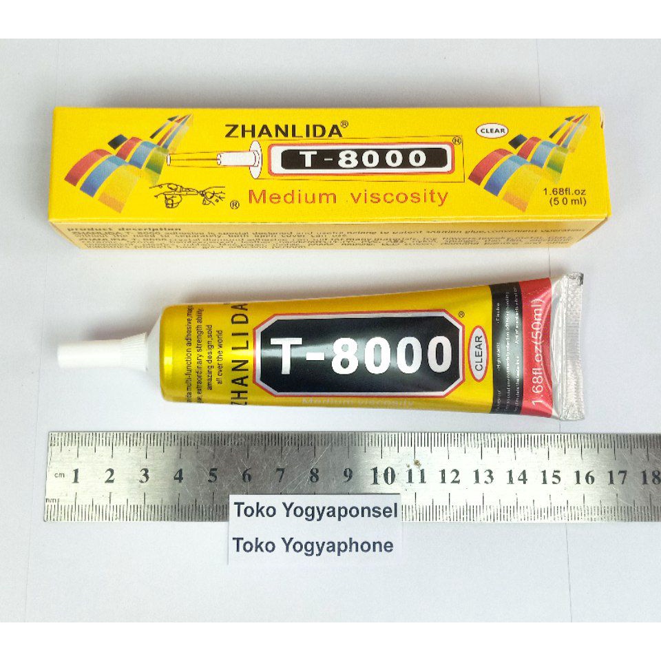 Jual Lem Zhanlida T-8000 50 ml | Shopee Indonesia