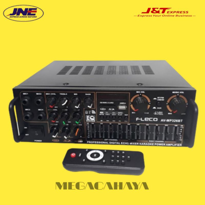 Jual Amplifier FLECO power ampli murah amplifier karaoke rumahan FLECO ...