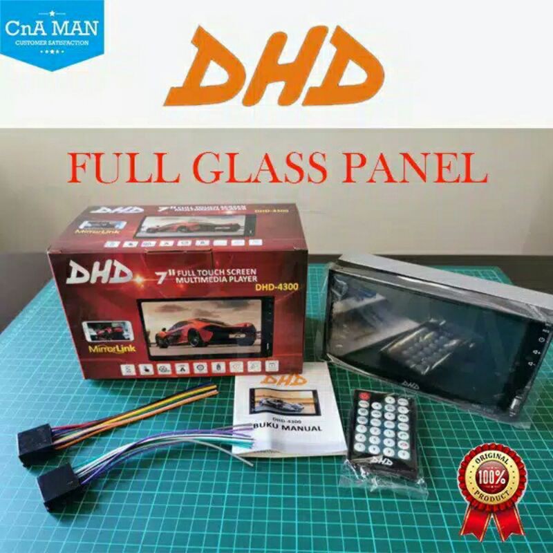 Jual Head Unit DHD 7 inch Mirroring Full Touch Screen MP4 | Shopee ...
