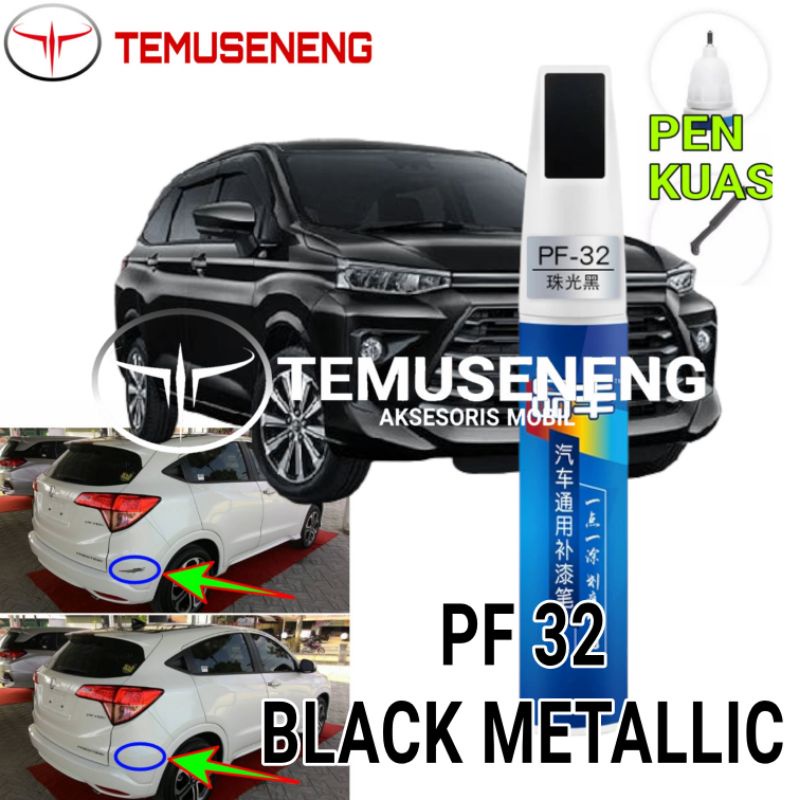 Jual Pf-32 Black Metallic Hitam Mutiara Metalik Spidol Cat Dempul Fix ...