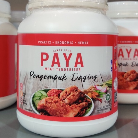 Jual PAYA meat Tenderizer / Pelunak Daging kemasan 1kg / 1000gr | Shopee Indonesia