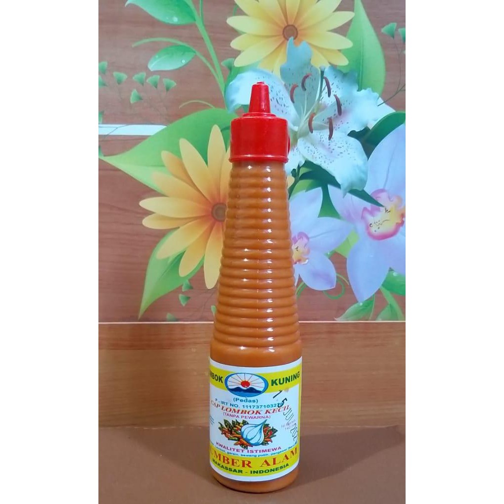 Jual Lombok Kuning | Sambel Kuning " Sumber Alam " Khas Makassar ...
