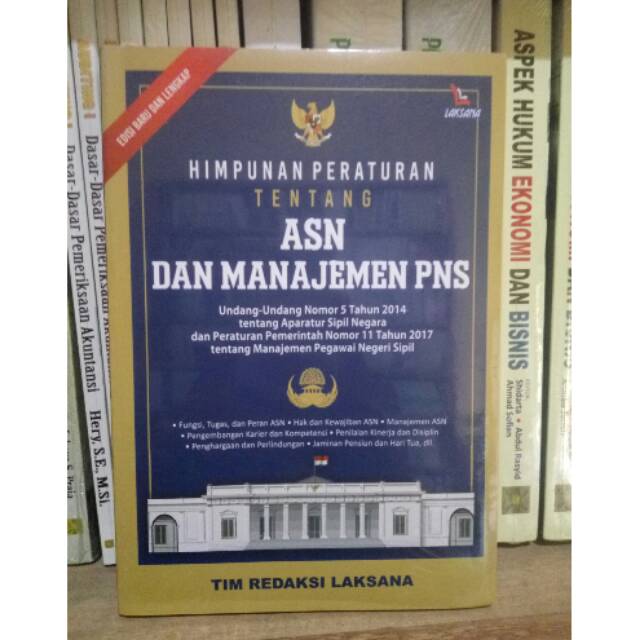 Jual Himpunan Peraturan Tentang ASN dan Manajemen PNS ( Edisi Baru dan ... Jual Himpunan Peraturan Tentang ASN dan Manajemen PNS ( Edisi Baru dan ...