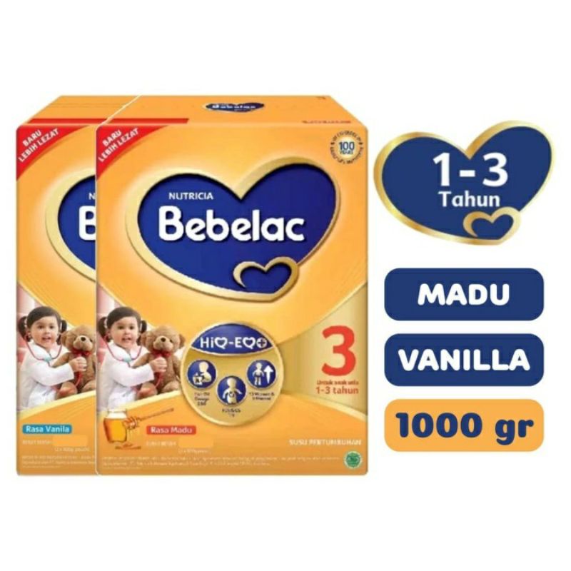 Jual Bebelac 3 1000gr Susu Formula | Shopee Indonesia