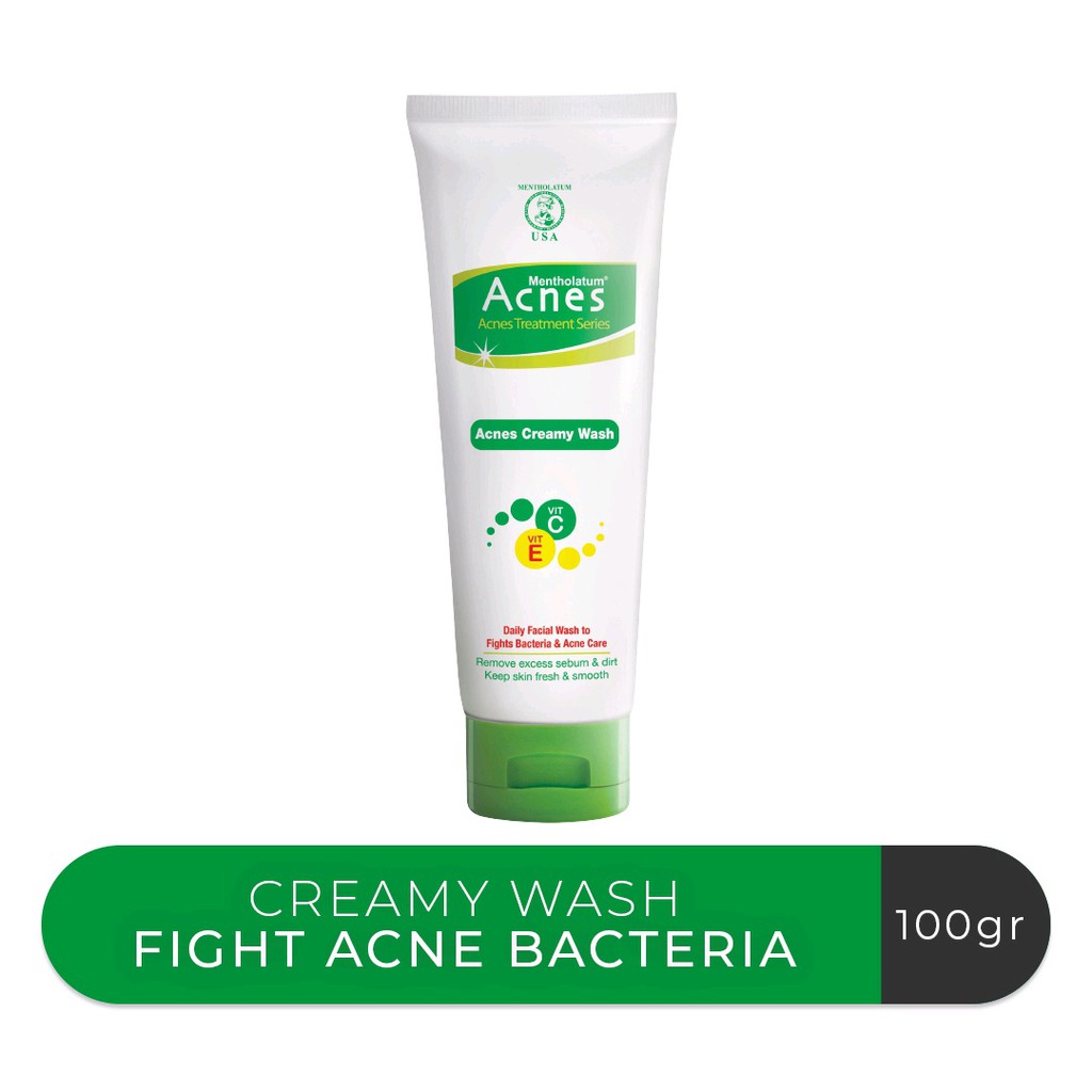 Jual Acnes Creamy Wash 100 gr | Shopee Indonesia