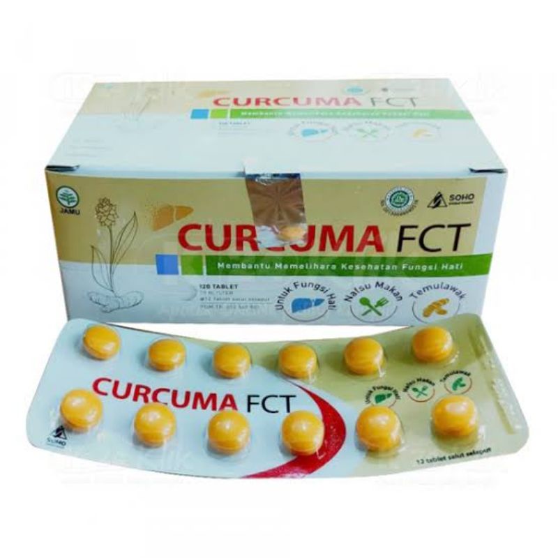 Jual Curcuma Tablet 20mg 1box(10strip) | Shopee Indonesia