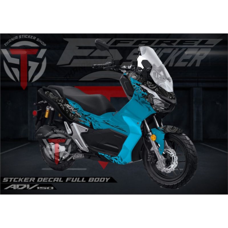 Jual STIKER DECAL FULL BODY ADV 150 | Shopee Indonesia