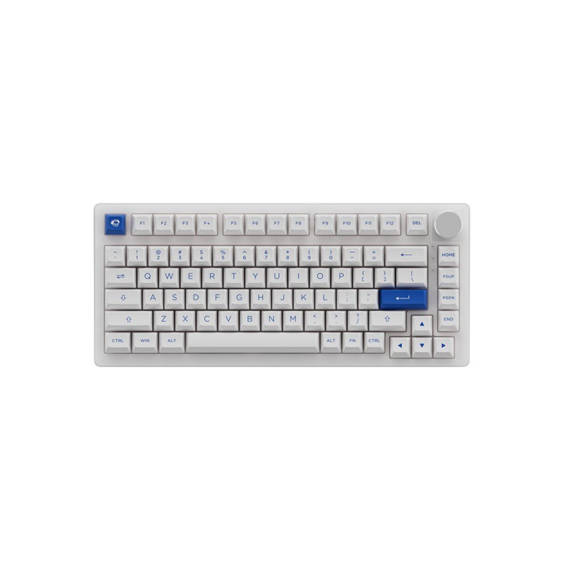 Jual Akko PC75B Plus Blue & White Keyboard | Shopee Indonesia