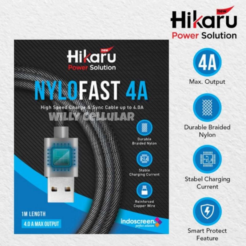 Jual Kabel Casan Fast Charger 4A Micro / USB-C / USB C to Lightning ...