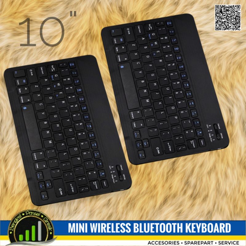 Jual Mini Wireless Bluetooth Keyboard Slim | Shopee Indonesia