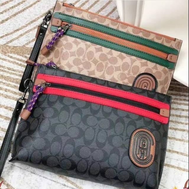 Jual Coach Pouch Clutch Men | Shopee Indonesia