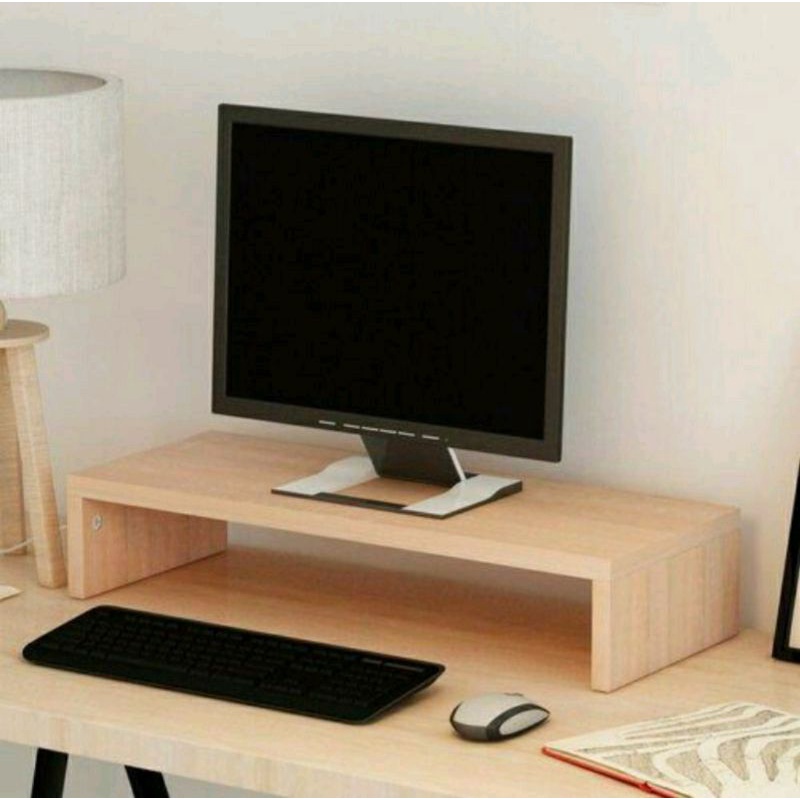 Jual Stand Meja Monitor/Meja Monitor/Dudukan Monitor Kayu Jati Belanda ...