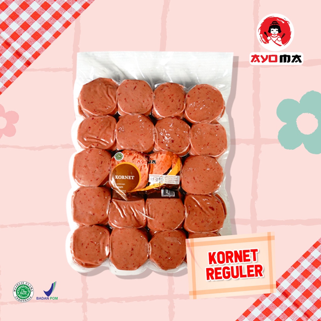 Jual KORNET KOIN MINI 450 GR ( ISI 40 PCS ) | Shopee Indonesia