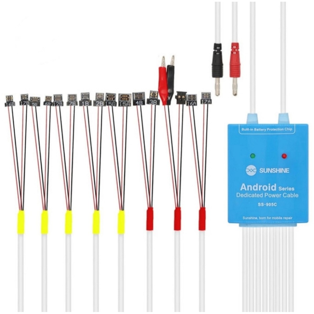 Jual KABEL POWER SUPPLY SUNSHINE SS-905C ( ANDROID ) SS-905D ( ANDROID IPHONE 5-11 ) | Shopee ...