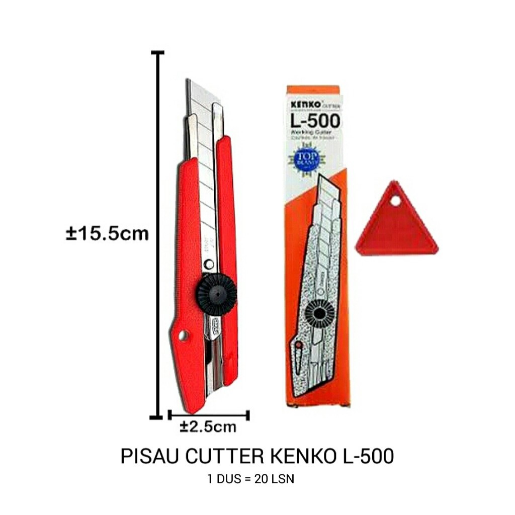 Jual CUTTER KENKO L-500 / Cutter Besar Kenko | Shopee Indonesia