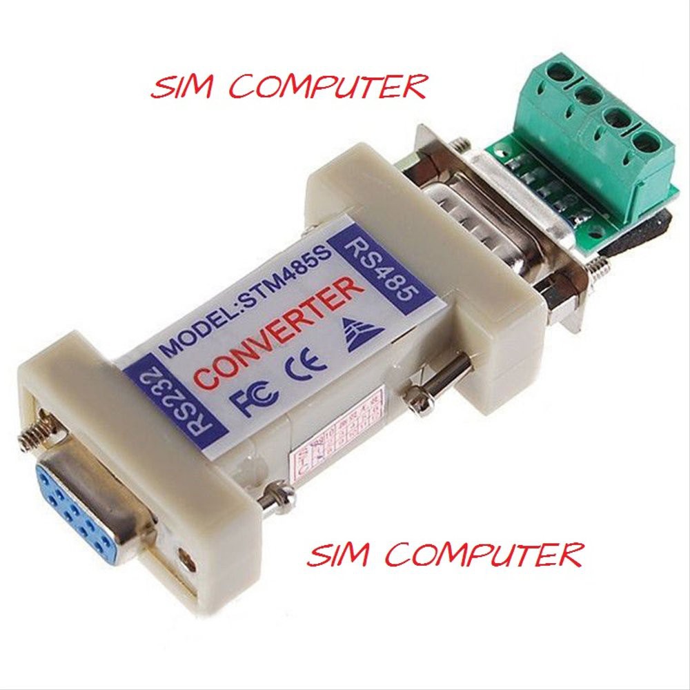 Jual Order Langsung Serial Adapter Converter RS232 to RS485 1.2KM Data ...