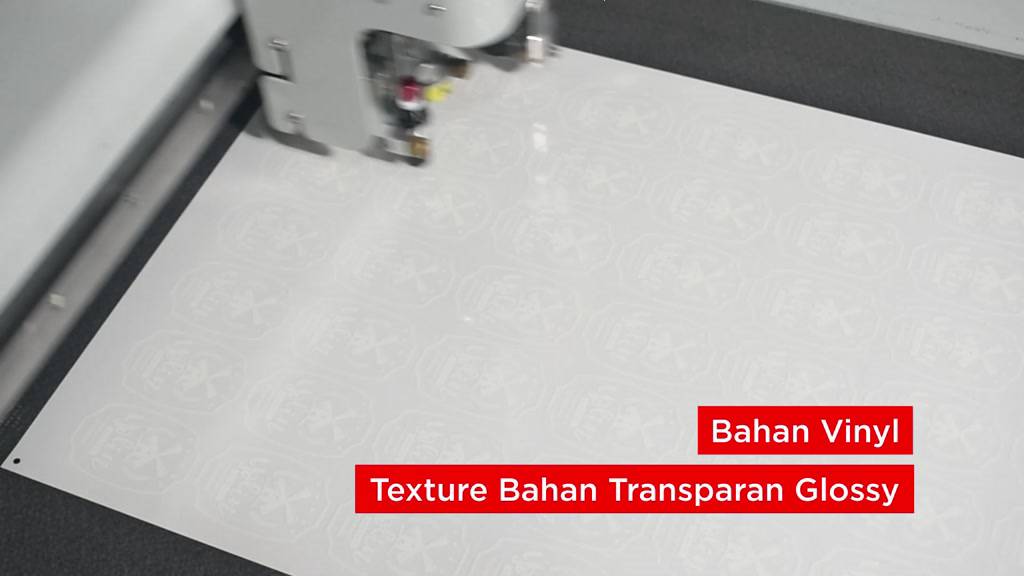 Jual Twindigital Custom Sticker Transparan White Ink /Label Sagel ...