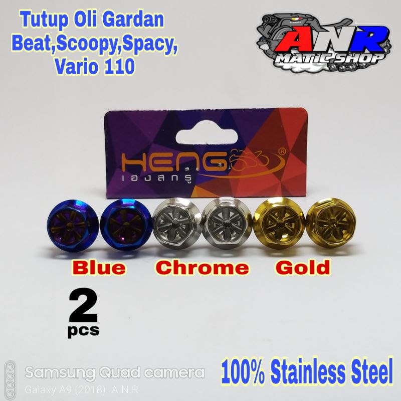 Jual (2 Pcs) Baut Oli Gardan Beat / Scoopy / Vario 110 / Genio / New Beat Deluxe / Scoopy New ...