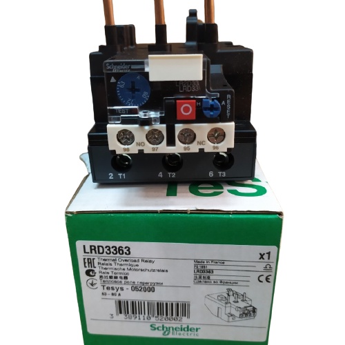 Jual Schneider Thermal Overload Relay Type LRD LRD33 LRD3353 LRD3355 ...