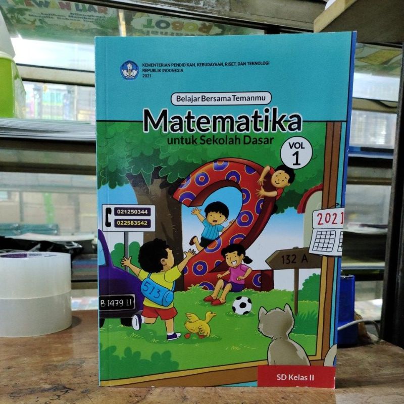 Jual Buku Belajar Bersama Temanmu Matematika Kelas 2 Sd Vol 1 Kurikulum Merdeka 2021 | Shopee ...