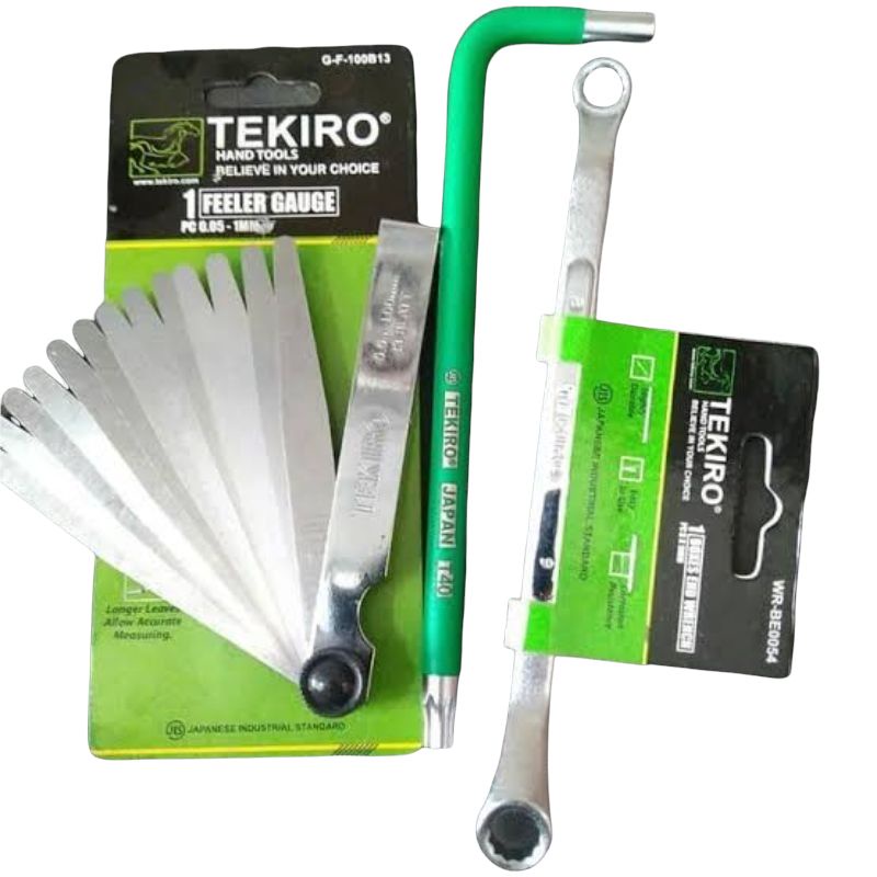 Jual Full Tekiro 3bh Kunci Stelan Klep Tekiro / Puller Tekiro / Ring ...