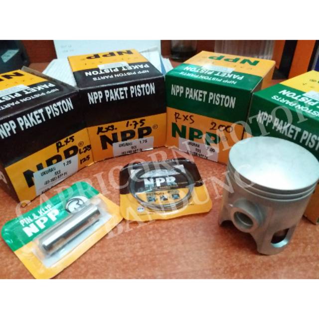 Jual Piston Kit RXS RX-S NPP oversize 125 150 175 200 | Shopee Indonesia