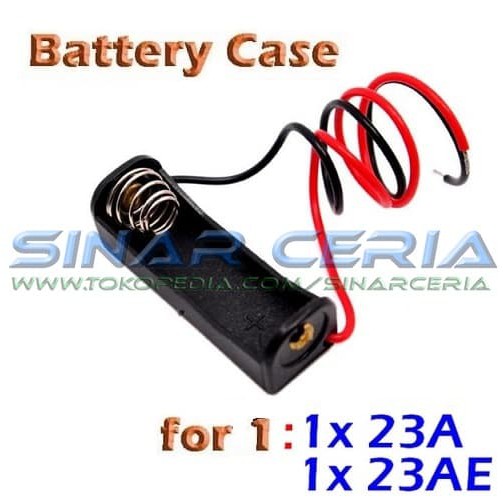 Jual Battery Holder Seri 1x 23A 23AE Kotak Baterai Cas 12v A23 L1028 ...
