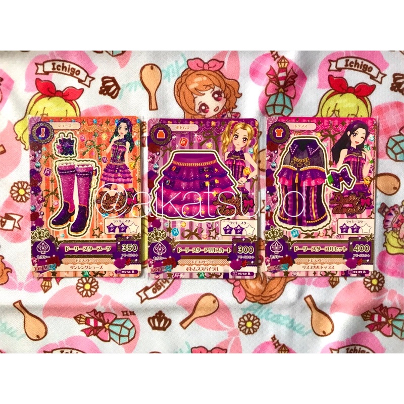 Jual Kartu Aikatsu Jepang Dolly Star Set | Shopee Indonesia