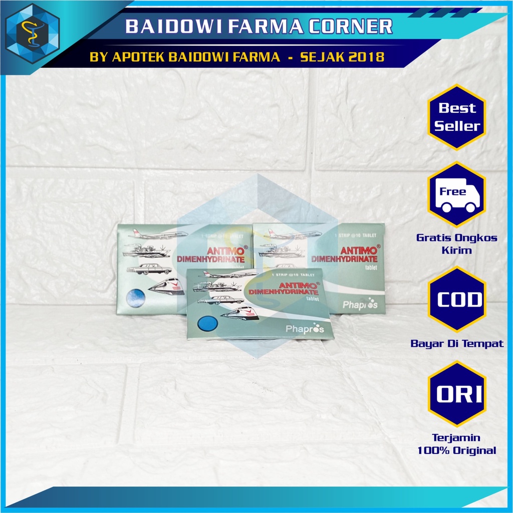 Jual ANTIMO TABLET DEWASA | Shopee Indonesia
