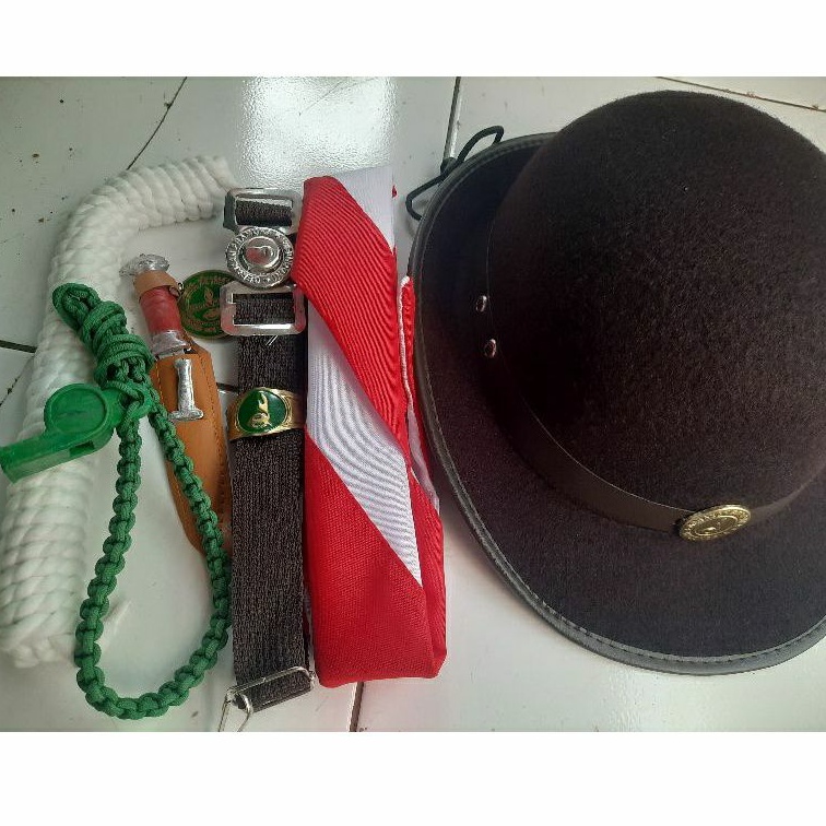 Jual atribut pramuka SD PAKET KOMPLIT(siap pakai cowok dan cewek ...